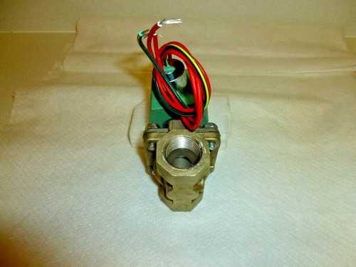 Asco 3/4" 8210G088 8210G88 s.s. solenoid valve 120v blank plate, C304 ...