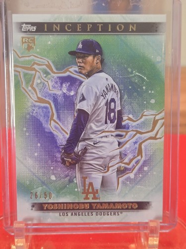 2024 Topps Inception Yoshinobu Yamamoto Gold Electricty /50 | eBay