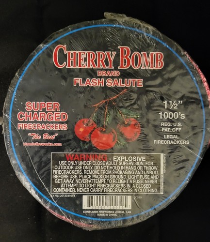 Vintage Cherry Bomb Firecracker, 1000 Roll, New, Label Only Per Ebay | eBay