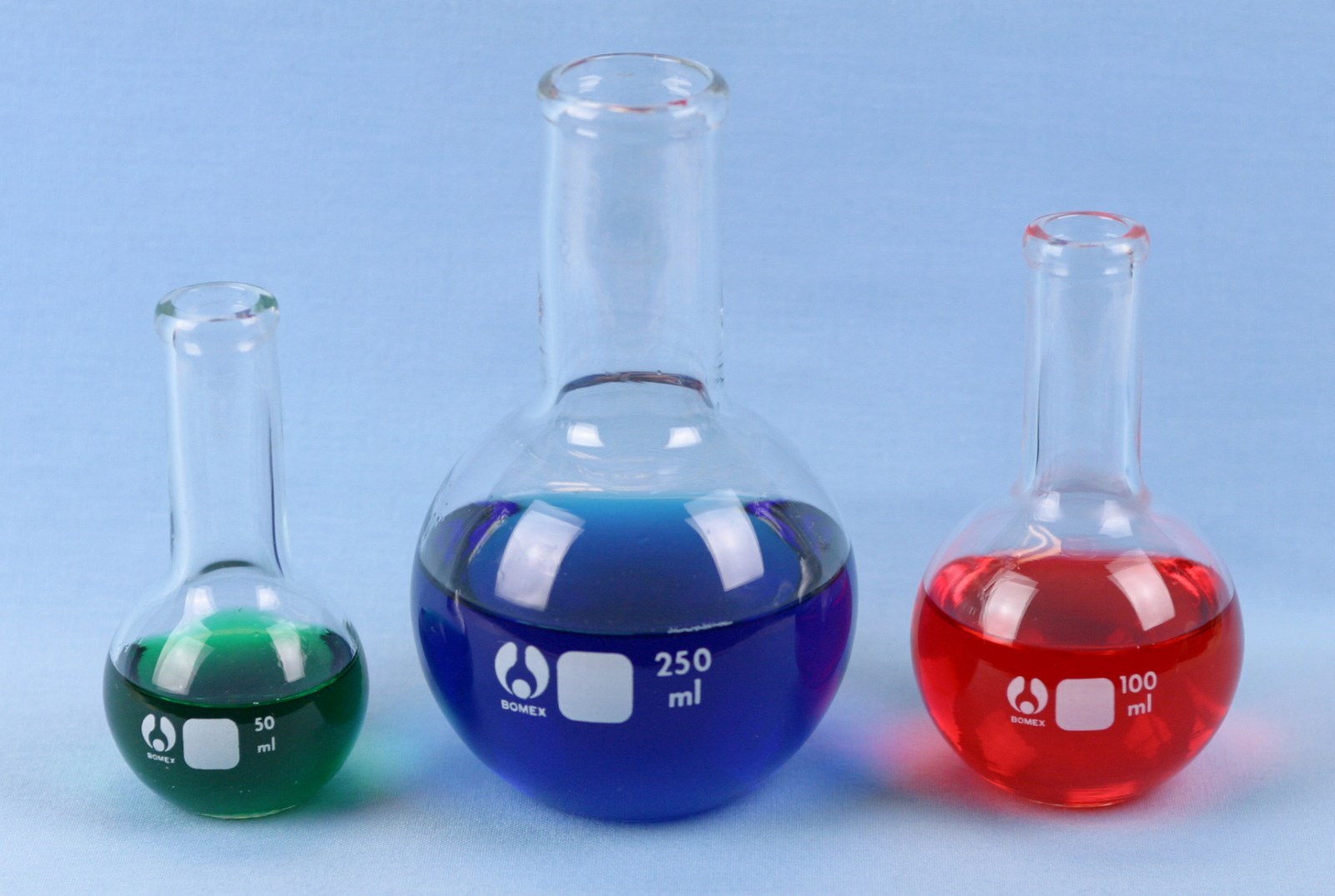 FLORENCE FLASK SET (3) BOILNG FLAT BOTTOM FLASKS 50-250 | eBay