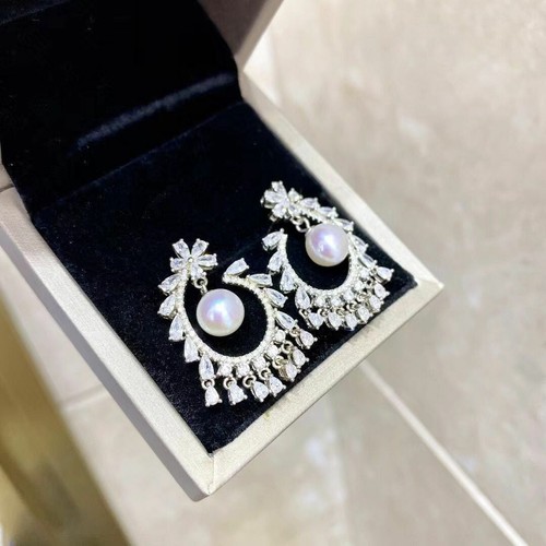 gorgeous pai of 9-10mm south sea white pearl stud earring (mj) | eBay