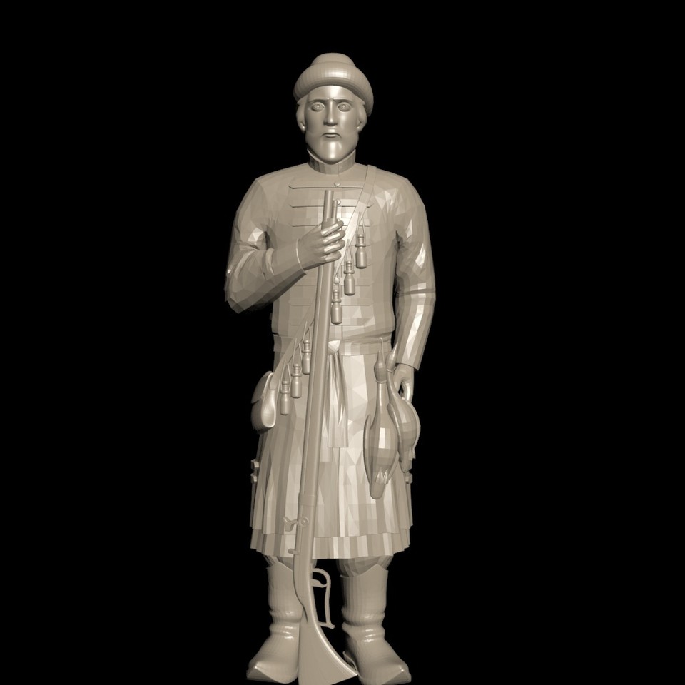 2 pcs CNC 3D model in STL format ArtCAM (240 hunter huntsman montero ...