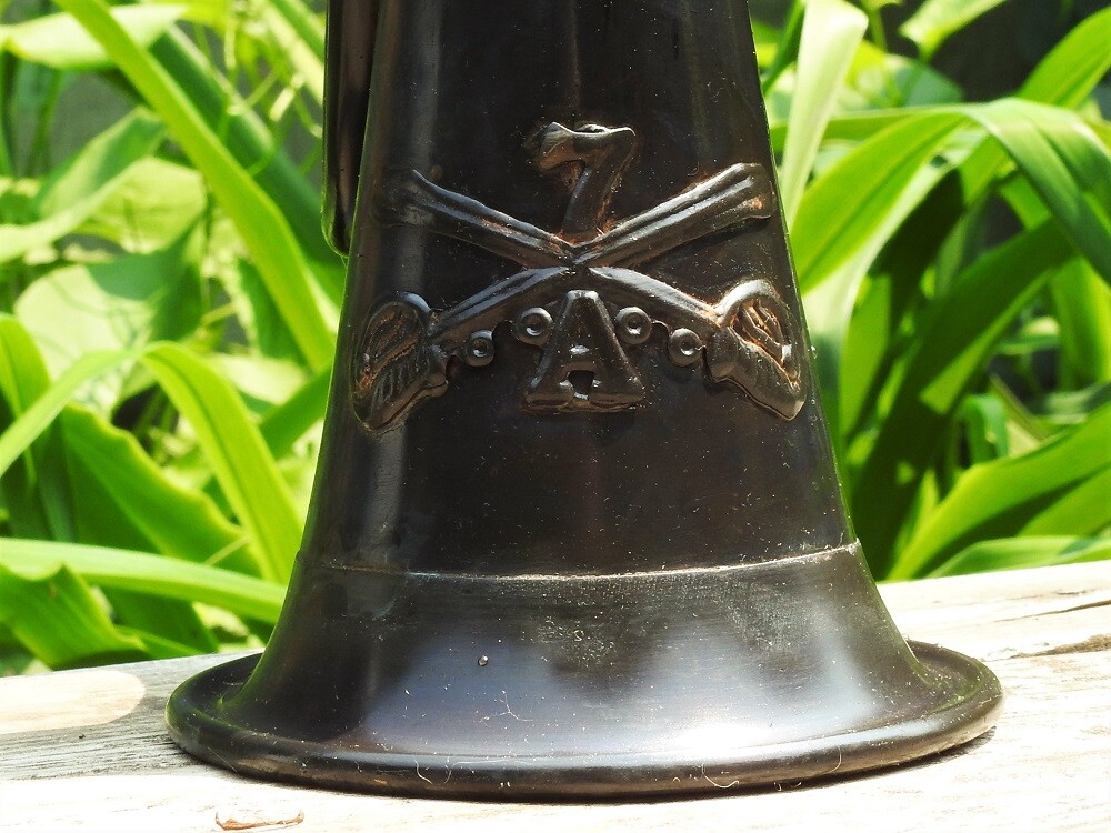 United States Army 7th Cavalry Replica Bugle - Indian Wars - Civil War ...