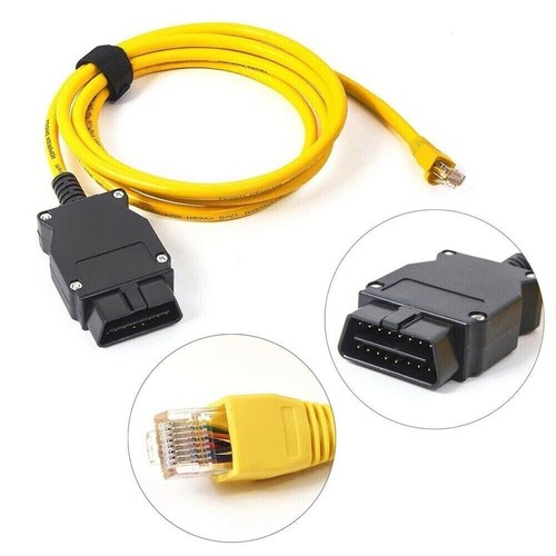 Ethernet to OBD Interface Cable E-SYS ICOM Coding F-series OBD2 for ...