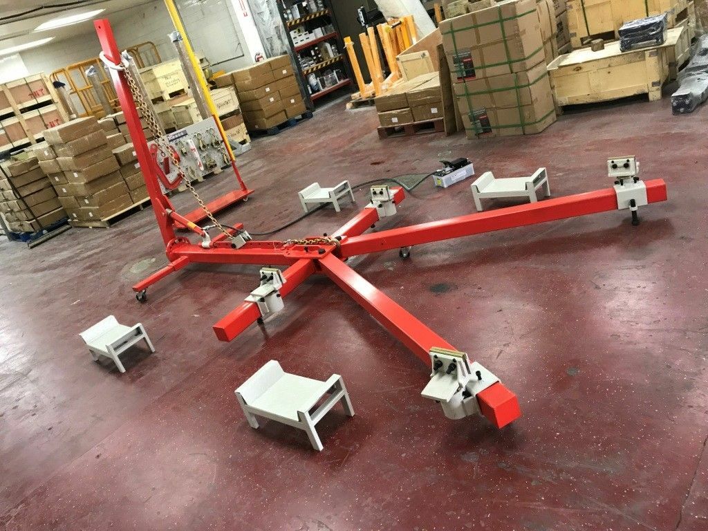 Vevor Air Jack VEVOR Auto Body Frame Straightener 6 Ton Tension Car ...