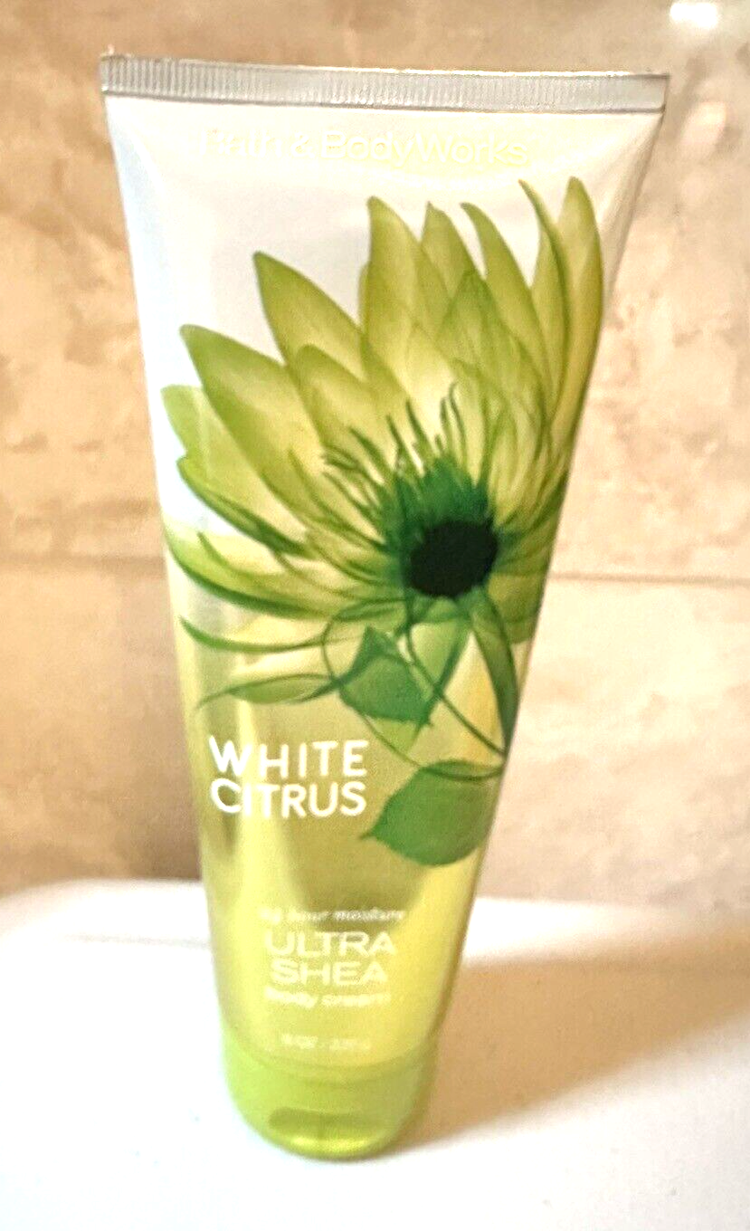 Bath & Body Works White Citrus Ultra Shea Cream Hand Lotion 8 Oz Large ...