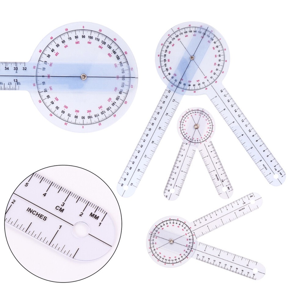 Goniometer Finger Hand Therapy Medical Ruler Doctor Measuring Tools | eBay