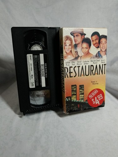 Restaurant (VHS, 1998) Independent Drama Blockbuster Video Store HTF ...