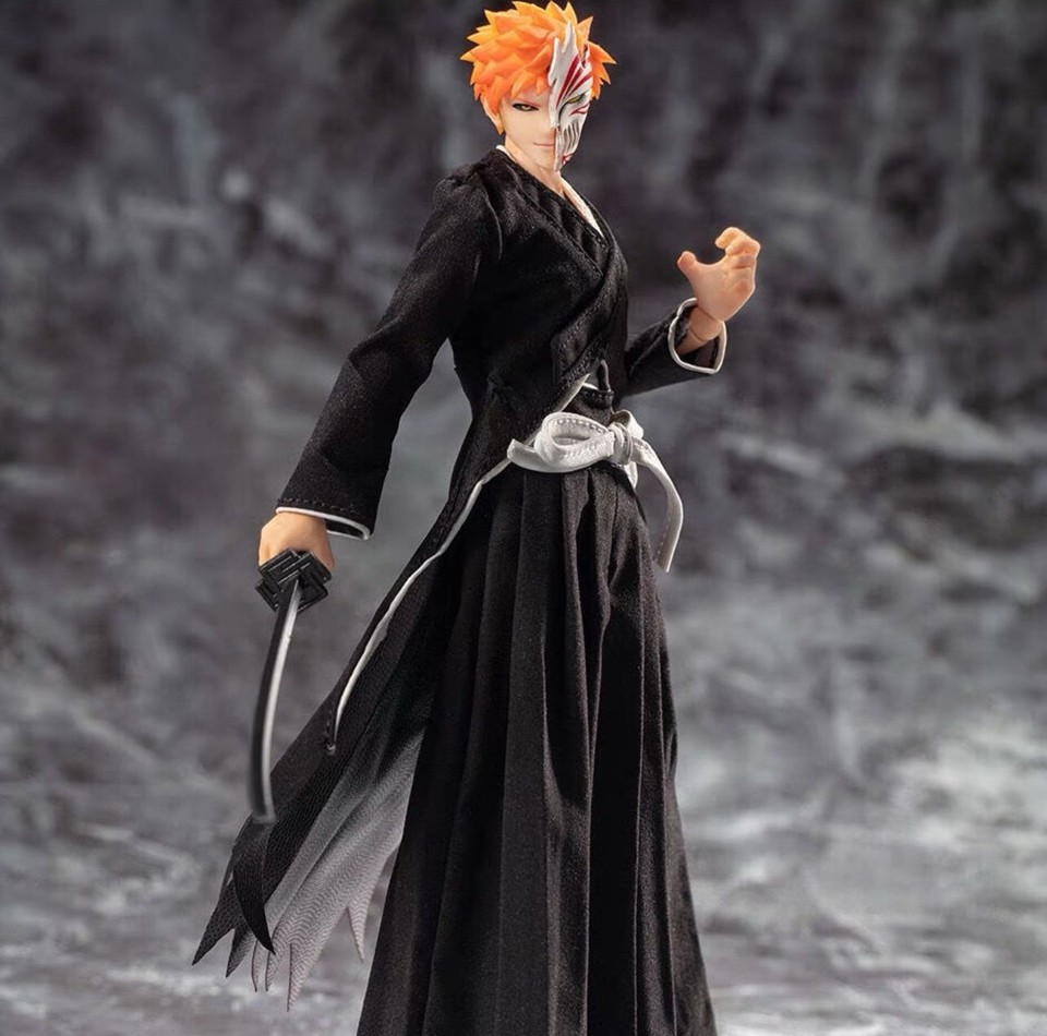 GT Dasin Model BLEACH Kurosaki Ichigo 1/12 Scale Action Figure Gift In ...
