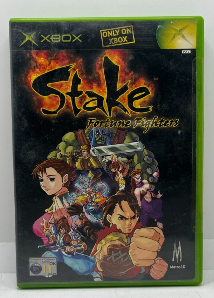 Stake Fortune Fighters Microsoft Xbox 11 Fighting Game for sale online ...