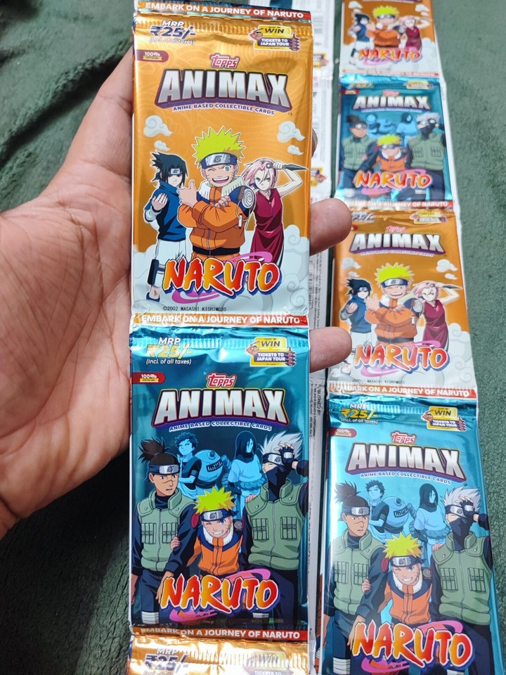 Topps Animax Naruto 2024 NEW Trading Card TCG SEALED CASE 24 BOX , 960 ...