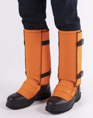 SNAKE GUARDZ by Crackshot - Snake Bite Proof Gaiters Blaze Orange Large ...
