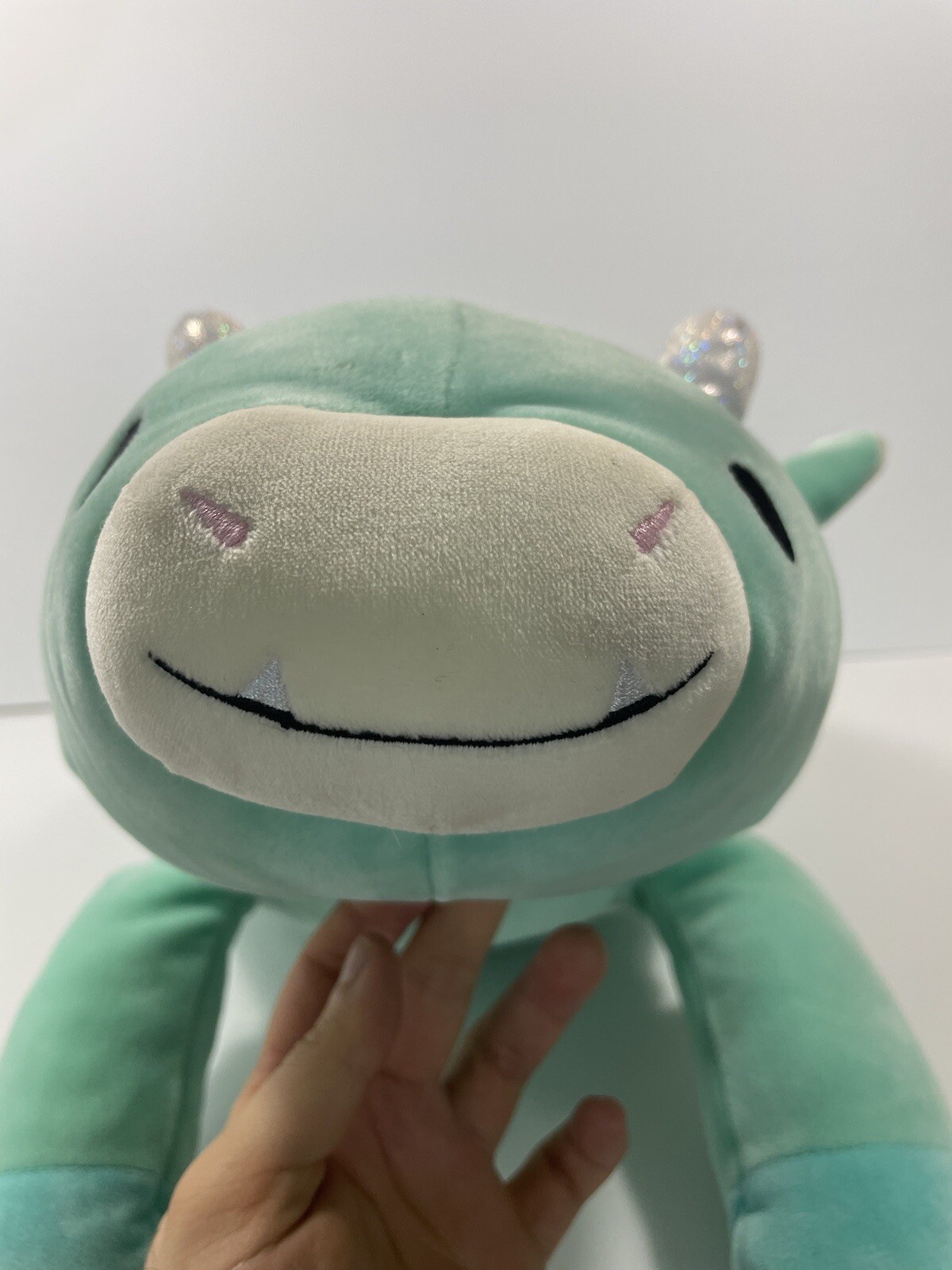 Squishmallow Miles the Hug a Pet Dragon 22" Hugmallow Rare HTF Plush ...