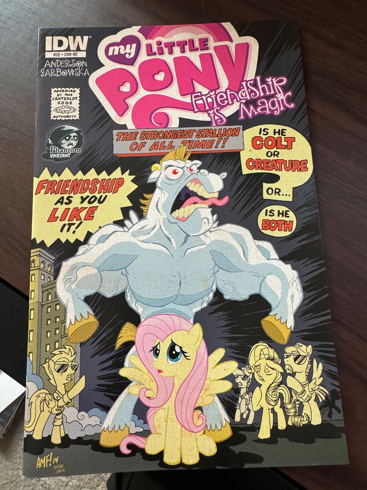 MY LITTLE PONY FRIENDSHIP IS MAGIC #22 PHANTOM VARIANT IDW IDW 2014 | eBay