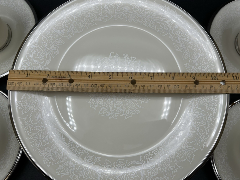 Lenox China Moonspun~(Set of 4)~5 Piece Place Settings~1st Quality ...