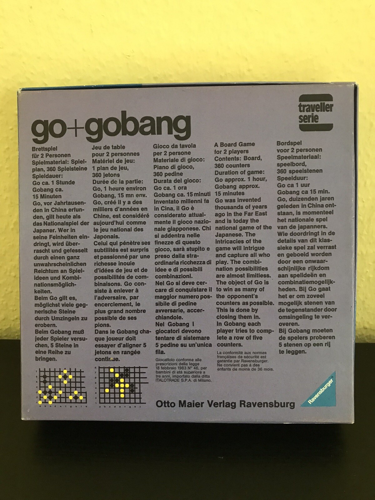 go+gobang - go + gobang von Ravensburger Spiel Brettspiel | eBay.de