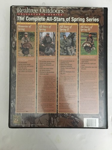realtree outdoors the complete all stars of spring series VHS-TESTED ...