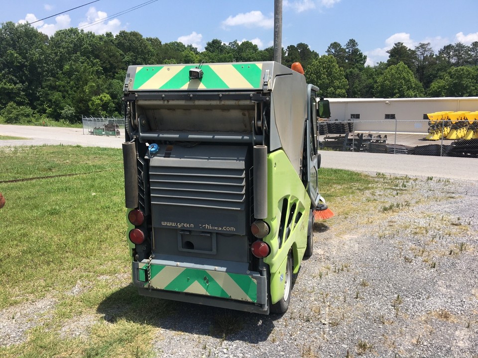 Tennant Green Machine 636 HS Diesel Street Sweeper w/Heat & Air | eBay