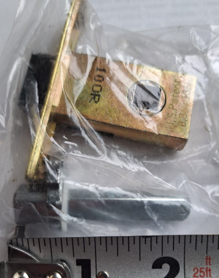 LARSON STORM DOOR LATCH AGED BRONZE MORTISE LOCK HANDLE | eBay