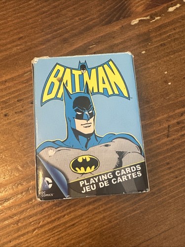 Vintage DC Comics Batman Deck of Playing Cards 52-447 -Complete Deck | eBay