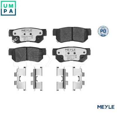 BRAKE PAD SET DISC BRAKE 025 235 4314/PD FOR HYUNDAI EMBERA/V MATRIX ...