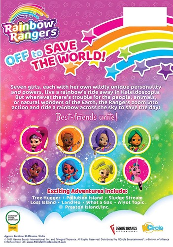 Rainbow Rangers: Off To Save The World! (DVD) Phillipa Alexander | eBay