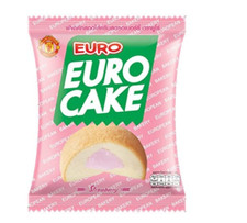Euro Ellse BRAND Layer Banana Flavoured Cake With Cream 24 G X 6 Halal ...