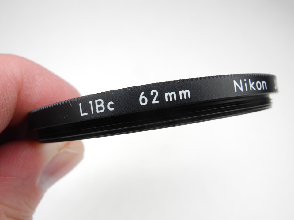 Nikon 62mm L1Bc Skylight Camera Lens Filter w/ Box / CP-6 Case ...