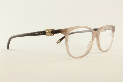 Authentic Tiffany & Co. Glasses TF 2111-B 8196 Clear Beige Brown 52mm ...