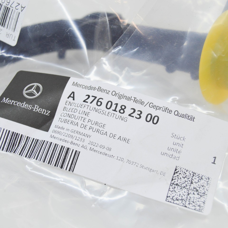 MERCEDES-BENZ C W205 Engine Bleed Hose A2760182300 NEW GENUINE | eBay