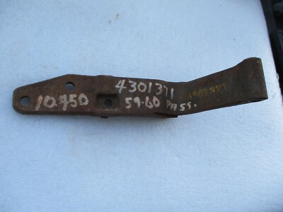 1959 1960 CHEVY IMPALA PASSENGER UPPER FRONT DOOR HINGE STRAP LEFT SIDE ...