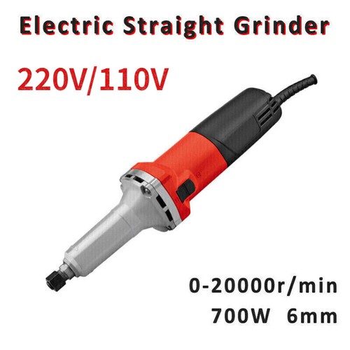 700W Handheld Electric Straight Die Grinder Variable Speed Grinding ...