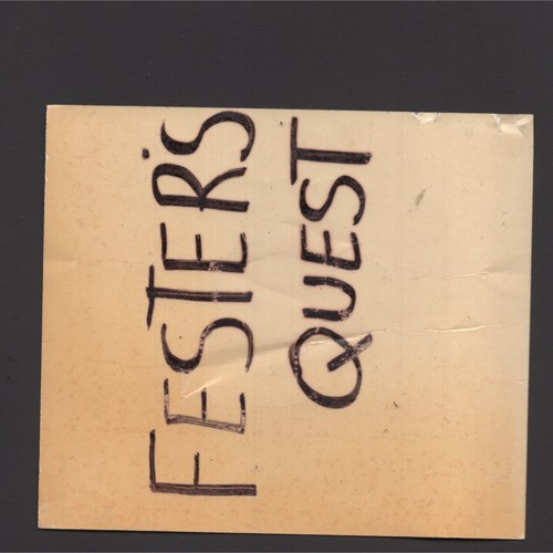 Festers Quest RENTAL Card Original Nintendo NES INSERT ONLY Authentic ...