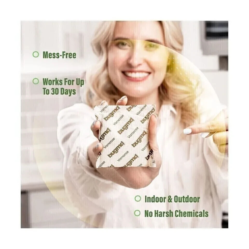 BugMD Vamoose - Rodent Pouches (8 Pack), Plant-Powered Rat.. | eBay