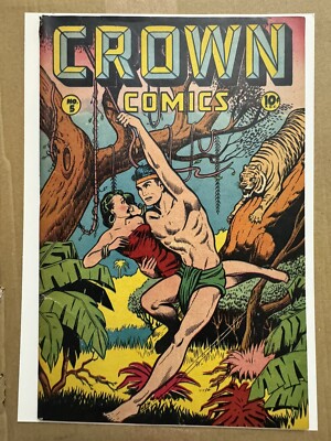 CROWN COMICS #5 1945 AL FELDSTEIN COVER ..... EXTREMELY RARE !!!!! | eBay