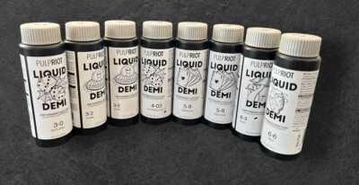 Pulp Riot Liquid Demi Permanent Color 2 oz Bottles LOT of 8 | eBay
