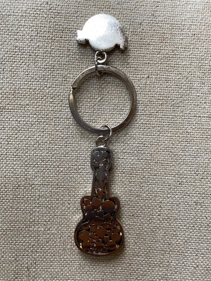 Hard Rock Cafe Gibson Guitar Keychain | eBay