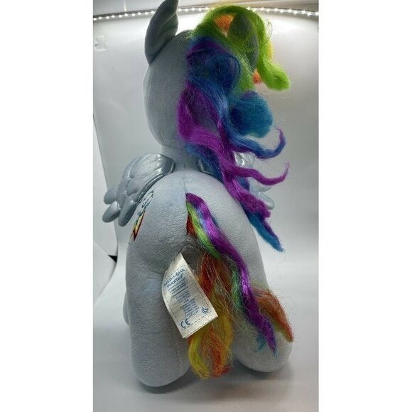 My Little Pony Blue Build A Bear Rainbow Dash MLP BABW Plush Stuffed ...