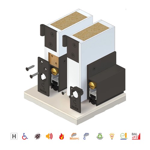Raven RP38Si Automatic Door Bottom Seal | eBay Australia