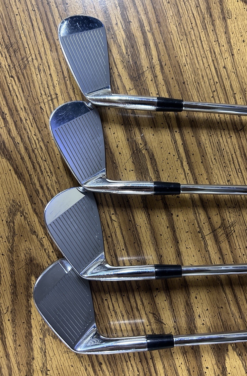 Beautiful Nike Forged MB Blades, 3-PW, Steel Stiff Shafts, 1 inch Long ...