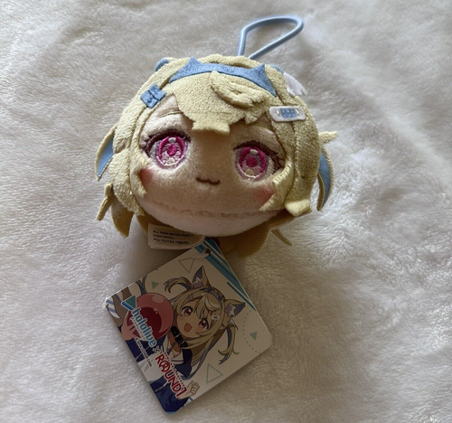 Hololive x Round 1 Limited Fuwawa Abyssgard Plush Face Keychain NWT | eBay