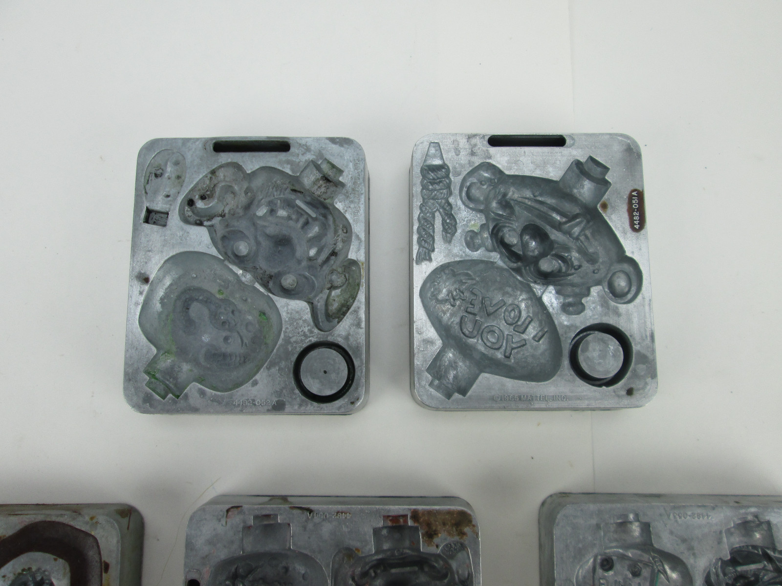 Vintage 1965 Mattel Toymakers Thingmaker 5 Molds Creeple Peeple SKU D T ...