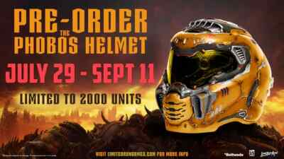 Doom Eternal Phobos Collector's Edition Helmet: Limited Run Games: New ...
