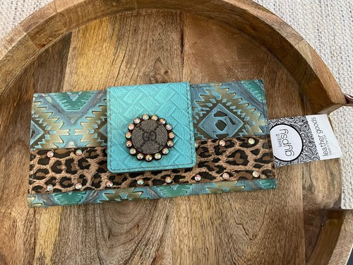 Keep It Gypsy Large Leather Wallet NWT | eBay