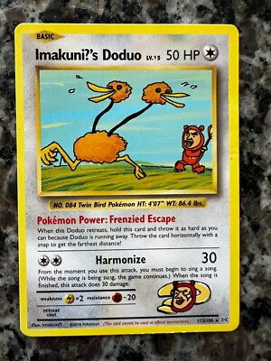 Pokemon Card: Imakuni?'s Doduo (112/108; lightly played) | eBay