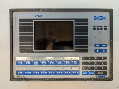 Exor UniOp HMI Panel MKDR-16-0021 *untested* | eBay
