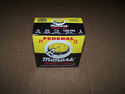 Federal 100th Anniversary Monark Shotshell Box | eBay