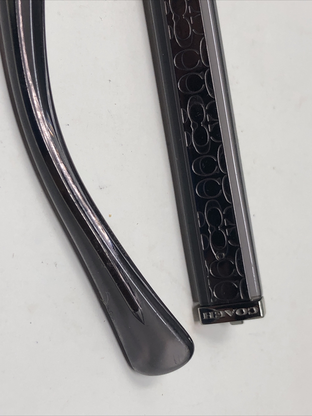 COACH HC 7064 9264T3 GRAY CRYSTAL Authentic Temple Replacement PARTS ...