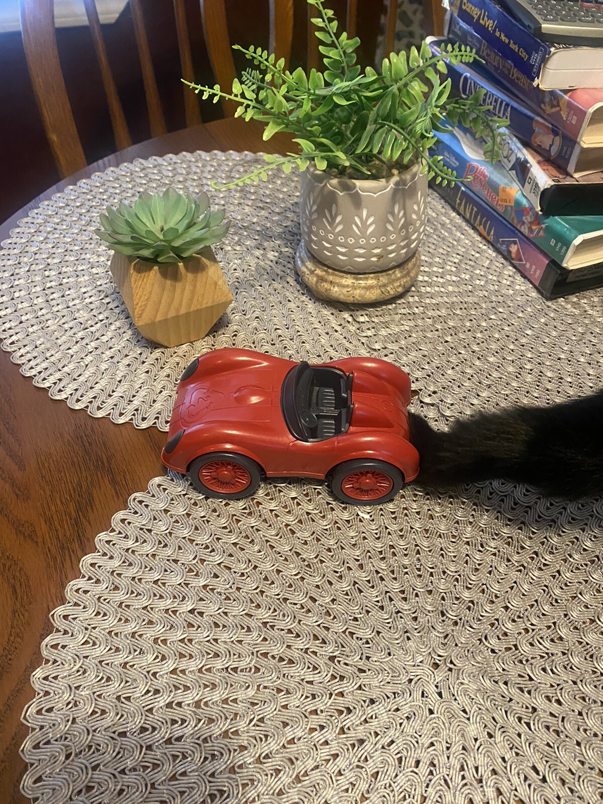 Green Toys Race Car - Made in USA from Recycled Plastic 6" Push Toy Car ...