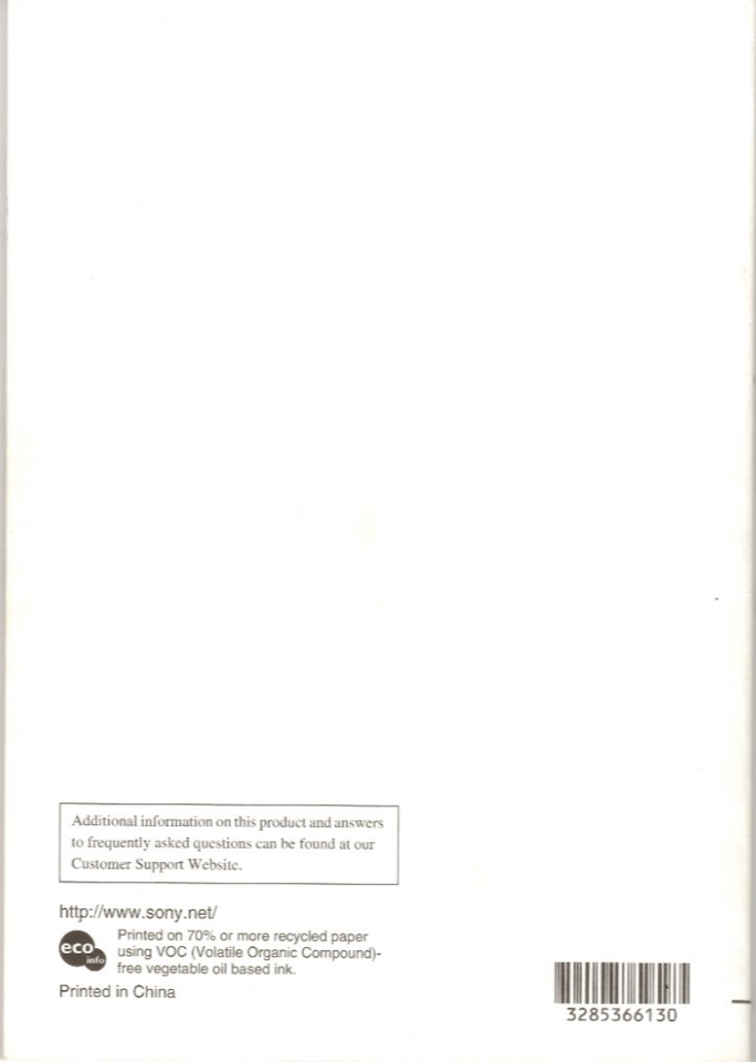 Original Sony Handycam DCR-DVD610/710/810 DVD Camcorder Operating Guide FR/SHP | eBay